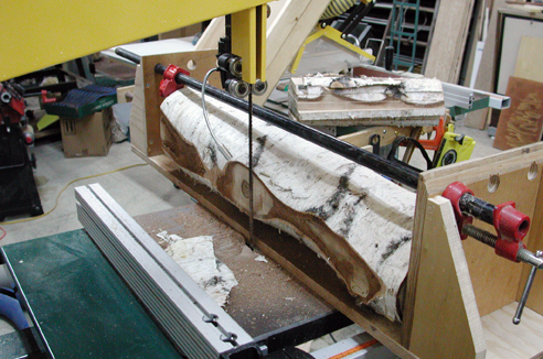 My Adventures in Woodworking: Bandsaw log sled and resaw fence for any ...