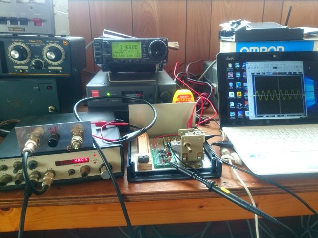JR1ATA/JA3LKE's BLOG: LF Radio Project... An RF amplifier for JJY(40kHz ...