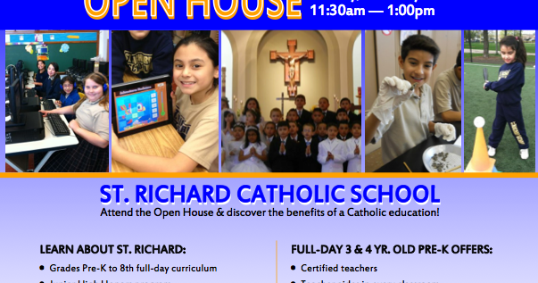 Southwest Chicago Post: St. Richard School to Host Open House