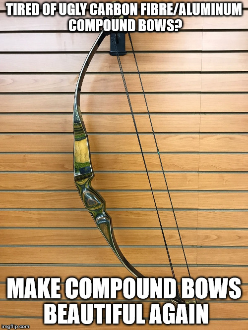 Project Gridless: New Compound Bow and my love of Vintage Compound Bows