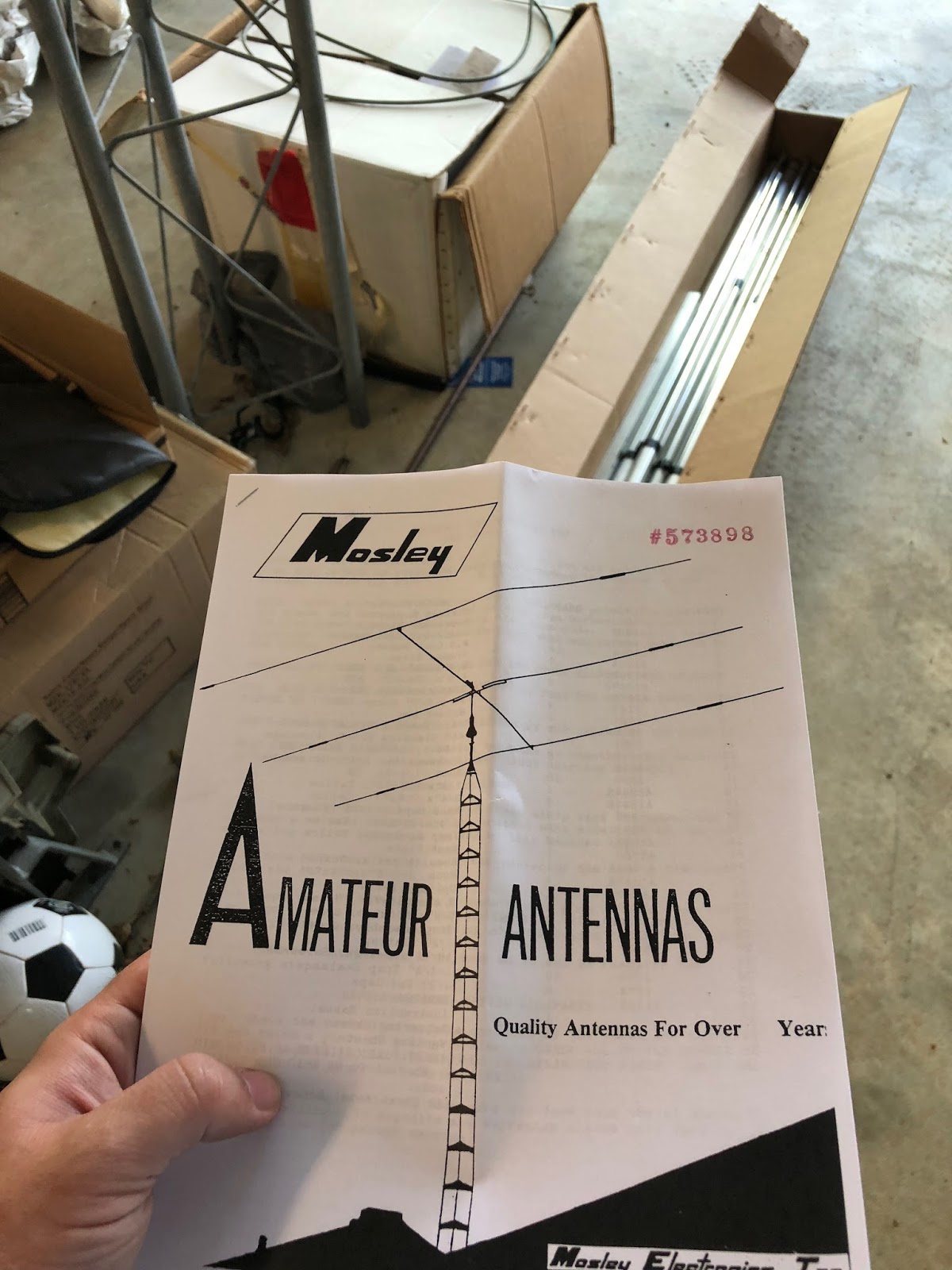 K4LST - Amateur Radio Blog: Project - HF Triband Yagi and Tower