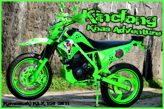 otomotif bike: Contoh Modifikasi Kawasaki KLX 150