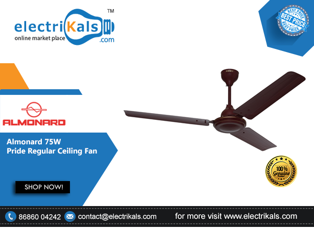 Electrikals: Ceiling Fan - Buy Almonard 75W 56 Inches Pride Regular ...