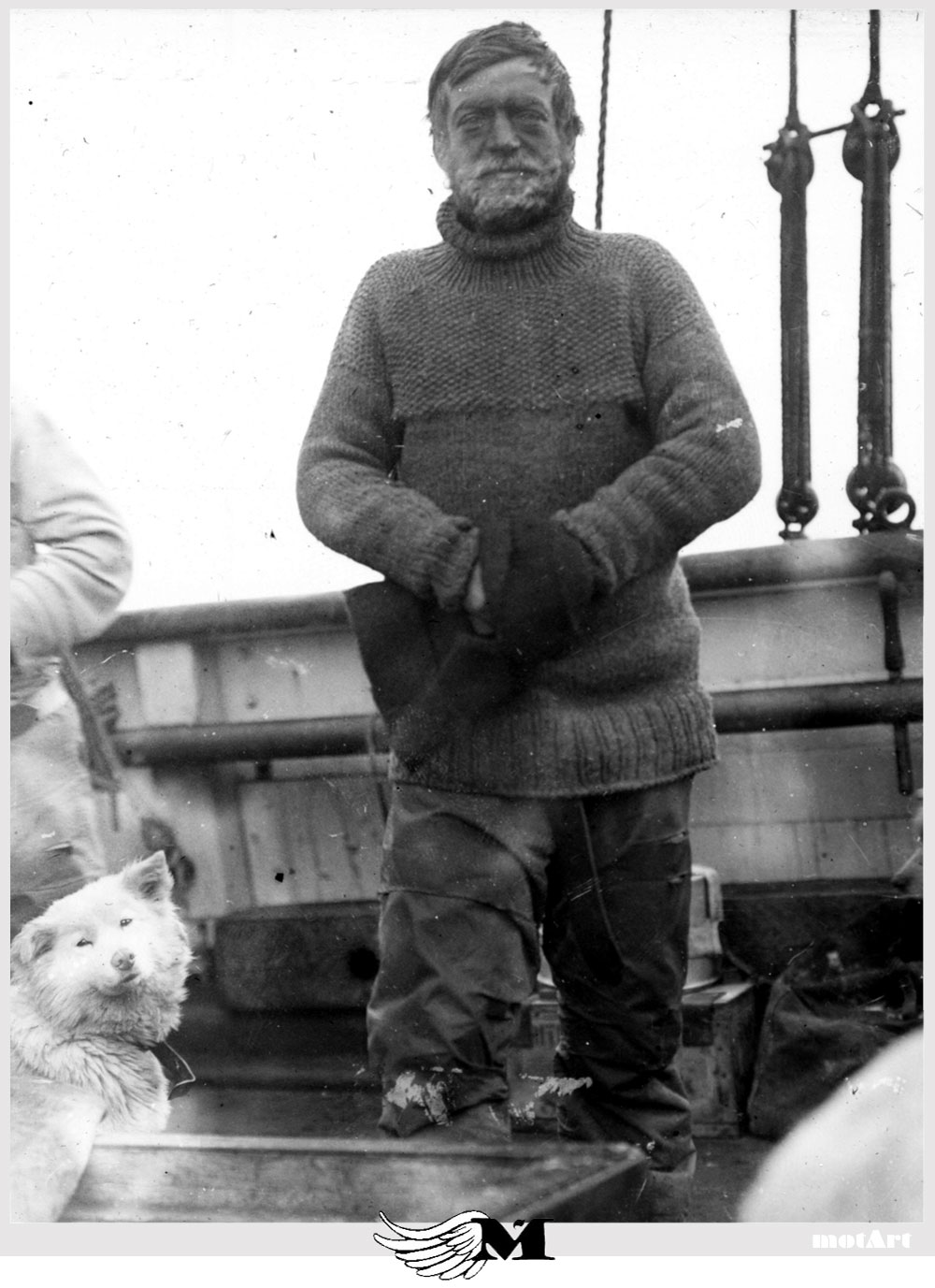 MotArt: Sir Ernest Henry Shackleton