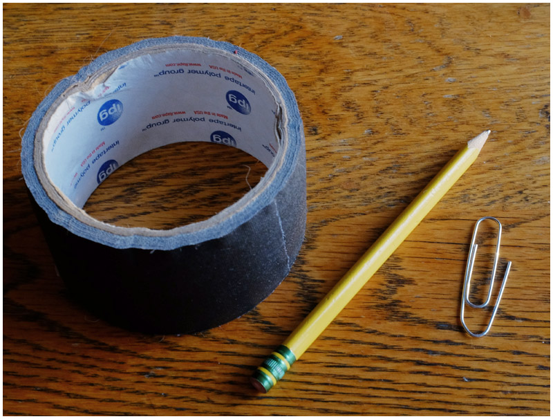 Strobist: Genius: Make a Gaffer's Tape Key Fob