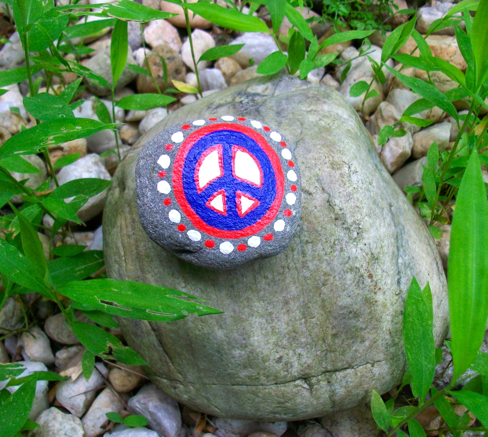 Peace Rocks: Happy July