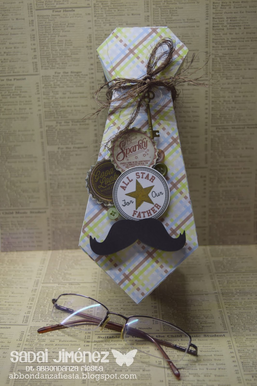 Corbata para papá!... y regalito! | Abbondanza Fiesta - Papel para ...