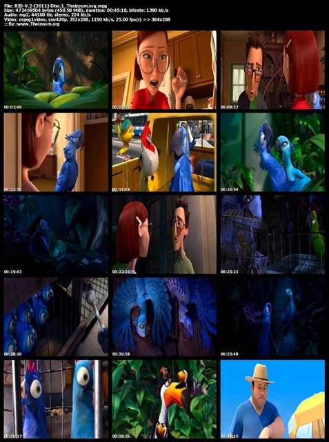 RIO The Movie - ริโอ เจ้านกฟ้าจอมมึน [VCD ZOOM V2] ภาพ-เสียง ชัดสุดๆ ...