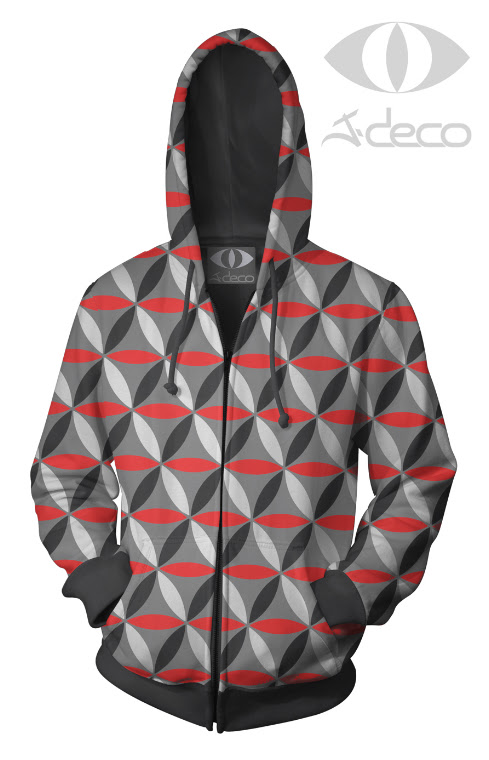 Geometric Hoodies