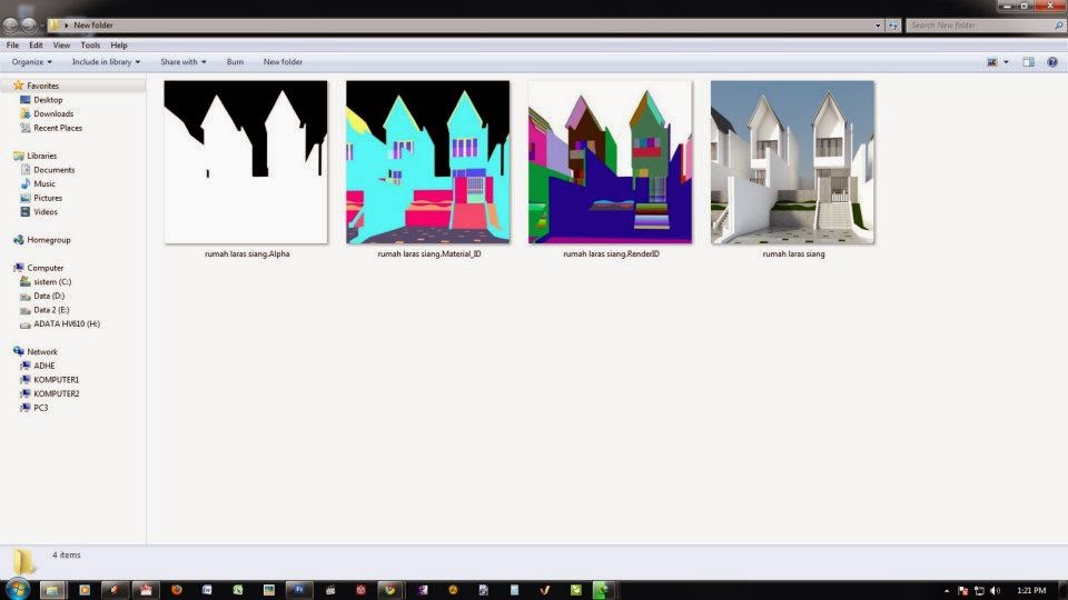 cara membuat material id dan render id dengan vray sketchup | GUDANG ...