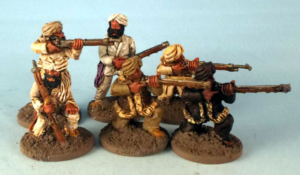 Tom's Toy Soldiers: Old Glory (and some Tiger Miniatures) Pathans (3)