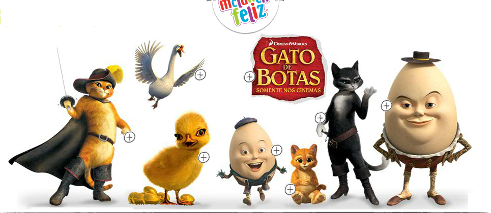 Turminha do Yuri: Os Personagens do filme "O Gato de Botas” invadiram o ...