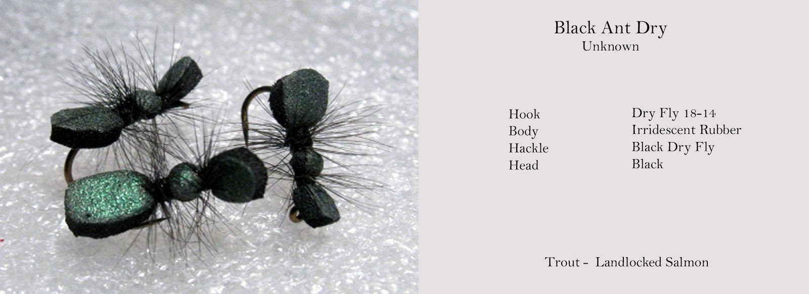 FlySpoke: FlySpoke Fly Patterns