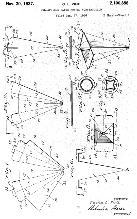 meggiecat: Paper Funnel Template