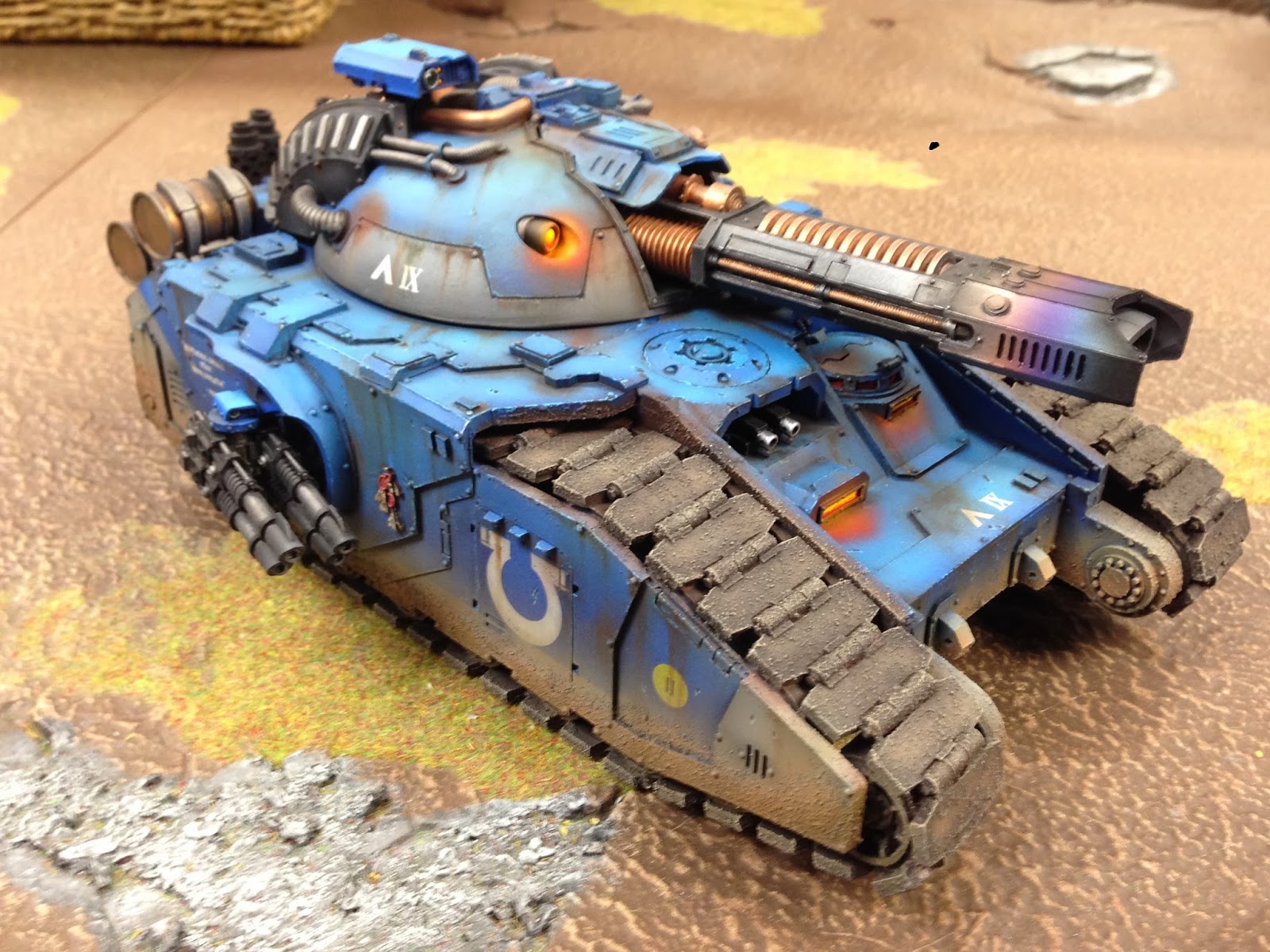 Ultramarines Forge World Glaive Super Heavy Tank