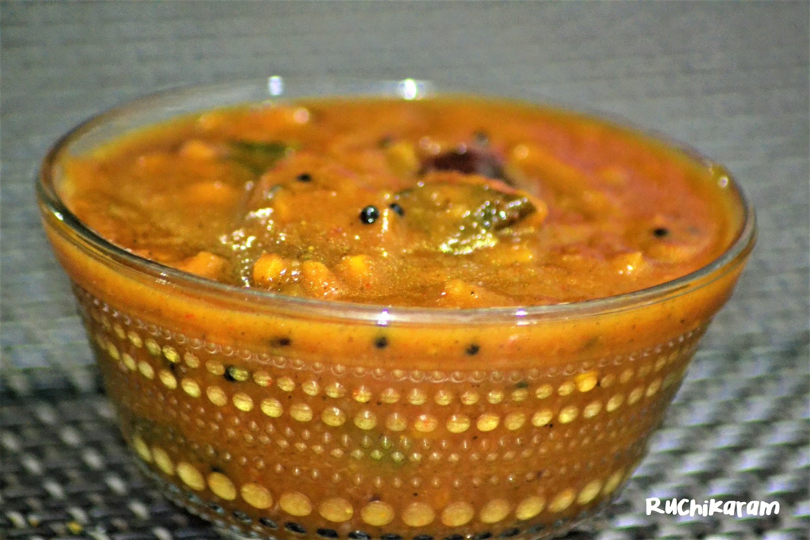 Ruchikaram: Vishu Onam Sadya Special Puli Inchi | Malabar Style Puli ...