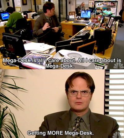 Clyde and Nora: Mega-Desk
