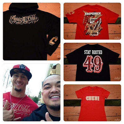 The San Jose Blog: Cukui Collaboration with 49ers' QB Kaepernick