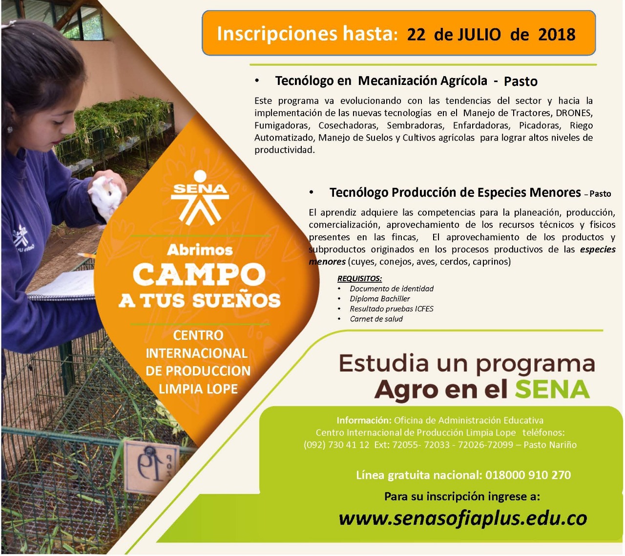 Abiertas inscripciones para estudiar en el Sena - INFORMATIVO DEL GUAICO Abiertas inscripciones para estudiar en el Sena - INFORMATIVO DEL GUAICO