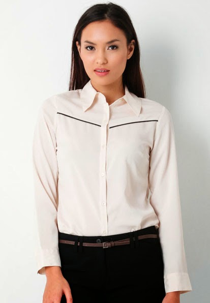 kessdsds: Trend Model Kemeja Kerja Wanita Terbaru 2014