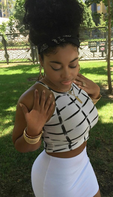 Nas' daughter has grown into a beautiful young woman (photos)