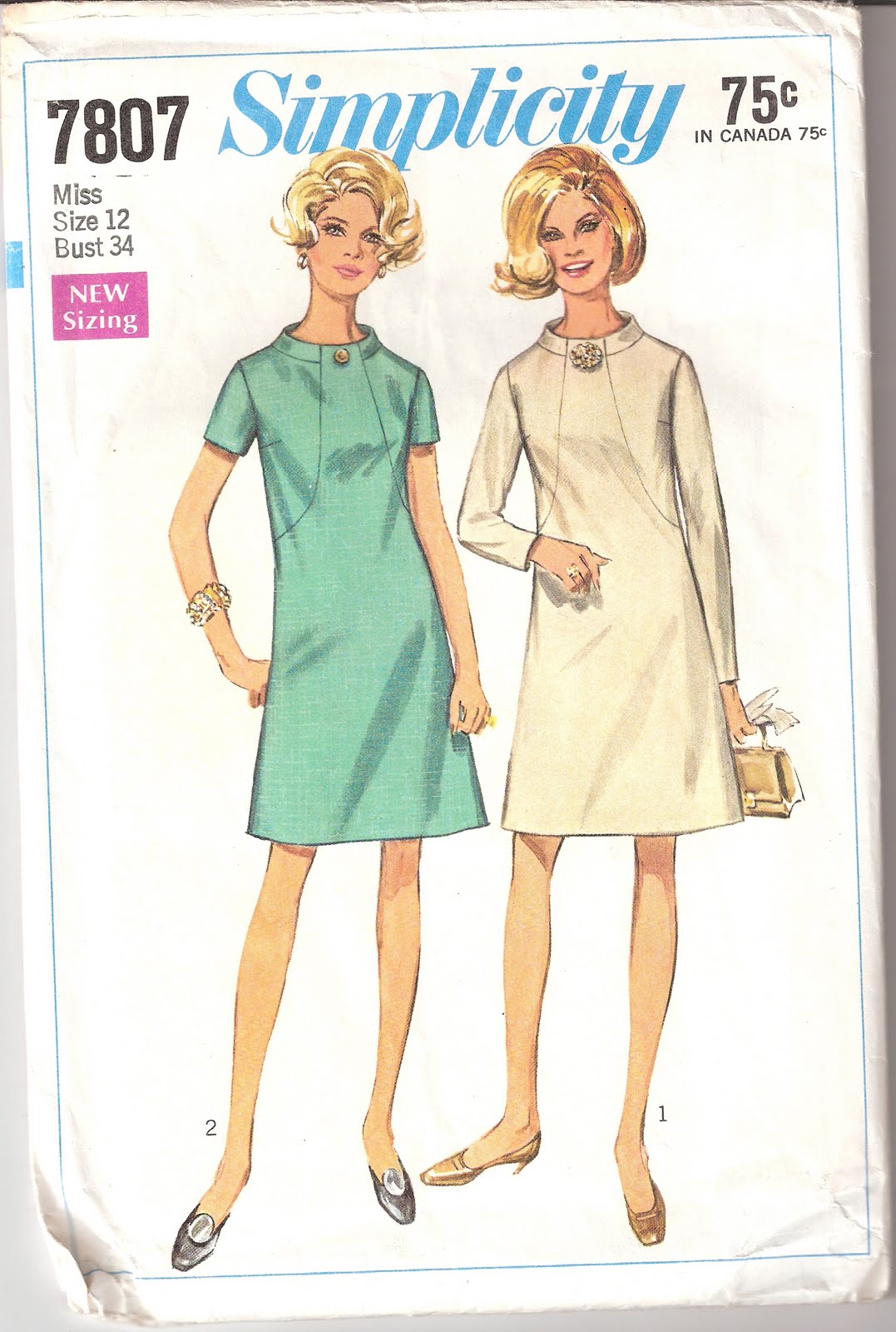 The Knack...And How To Get It: Vintage '60s Fashion Patterns!
