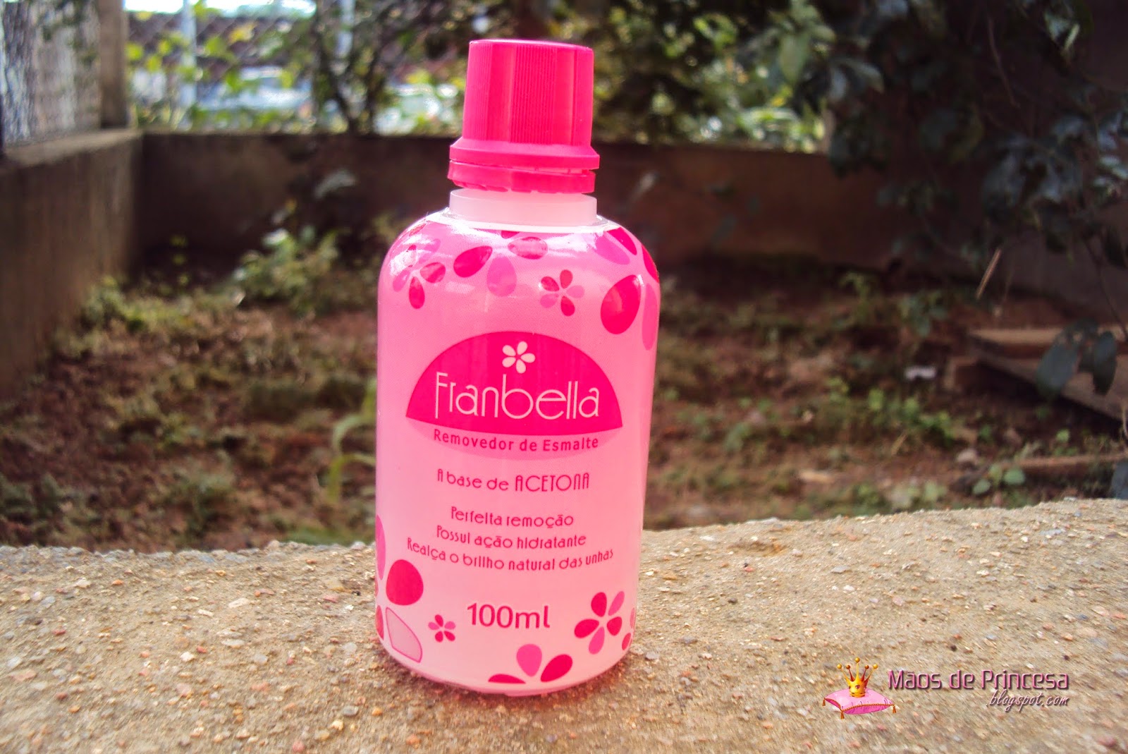 Mãos de Princesa: Acetona - Franbella