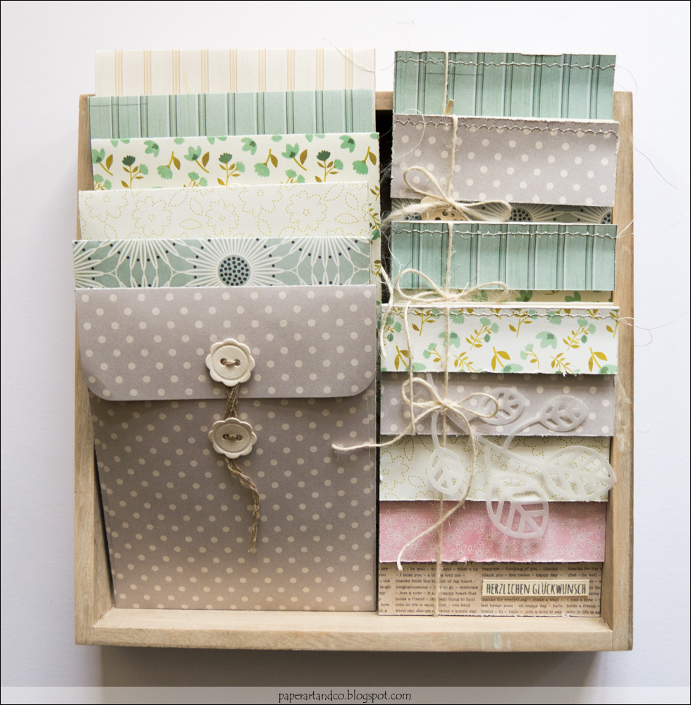 Paper, ART & Co.: Streifen Karten + Envelopes