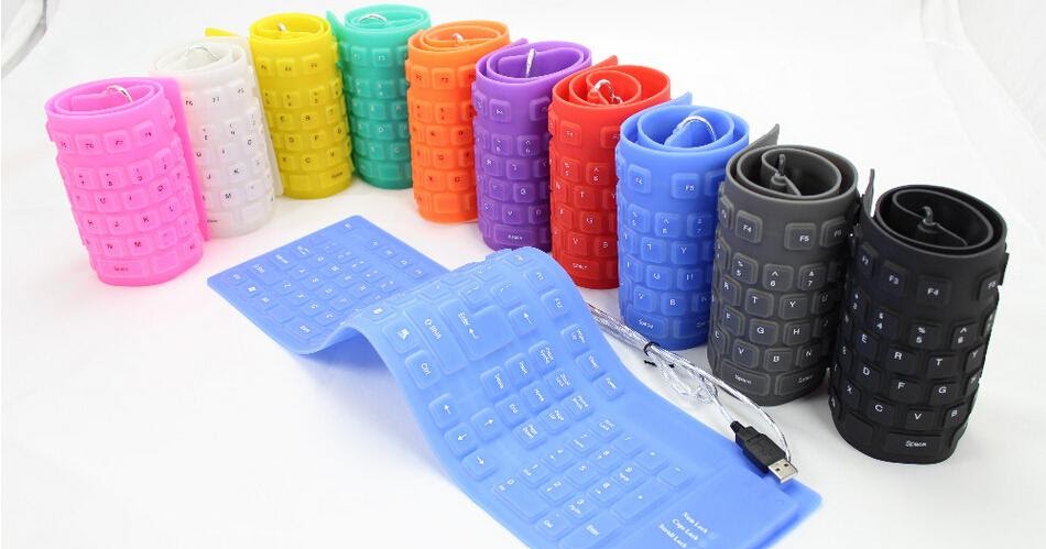Flexible Water & Dust Proof Keyboard For PC, Laptop & Mobile Online ...