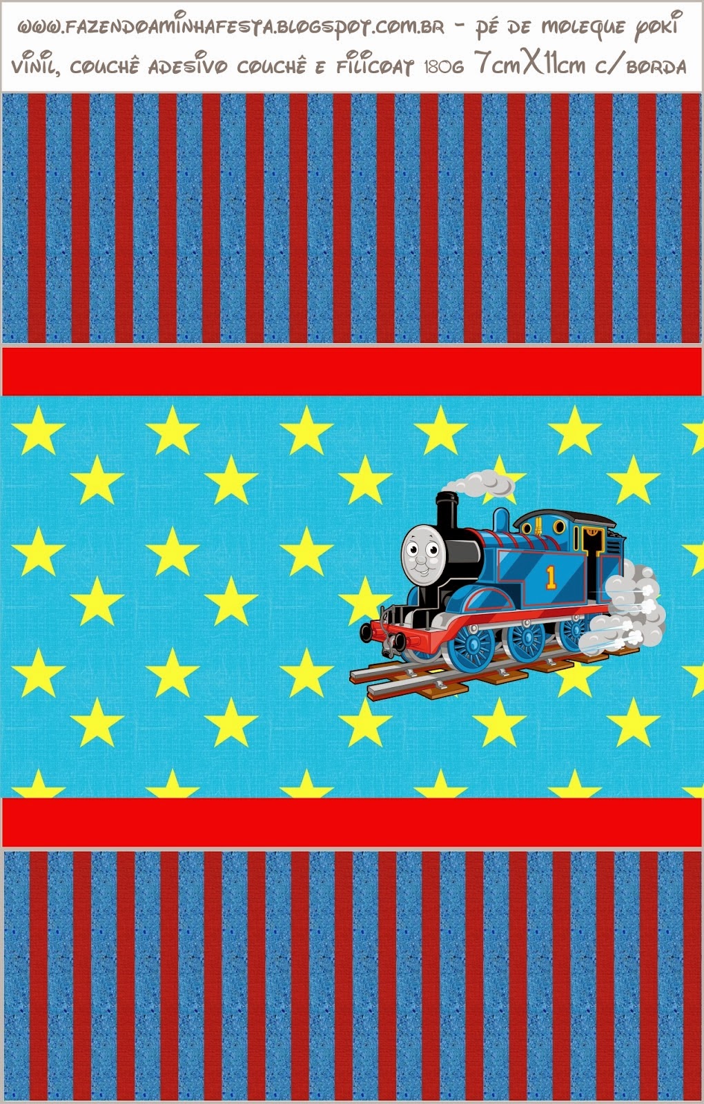 Thomas the Train: Free Printable Candy Bar Labels. - Oh My Fiesta! in ...