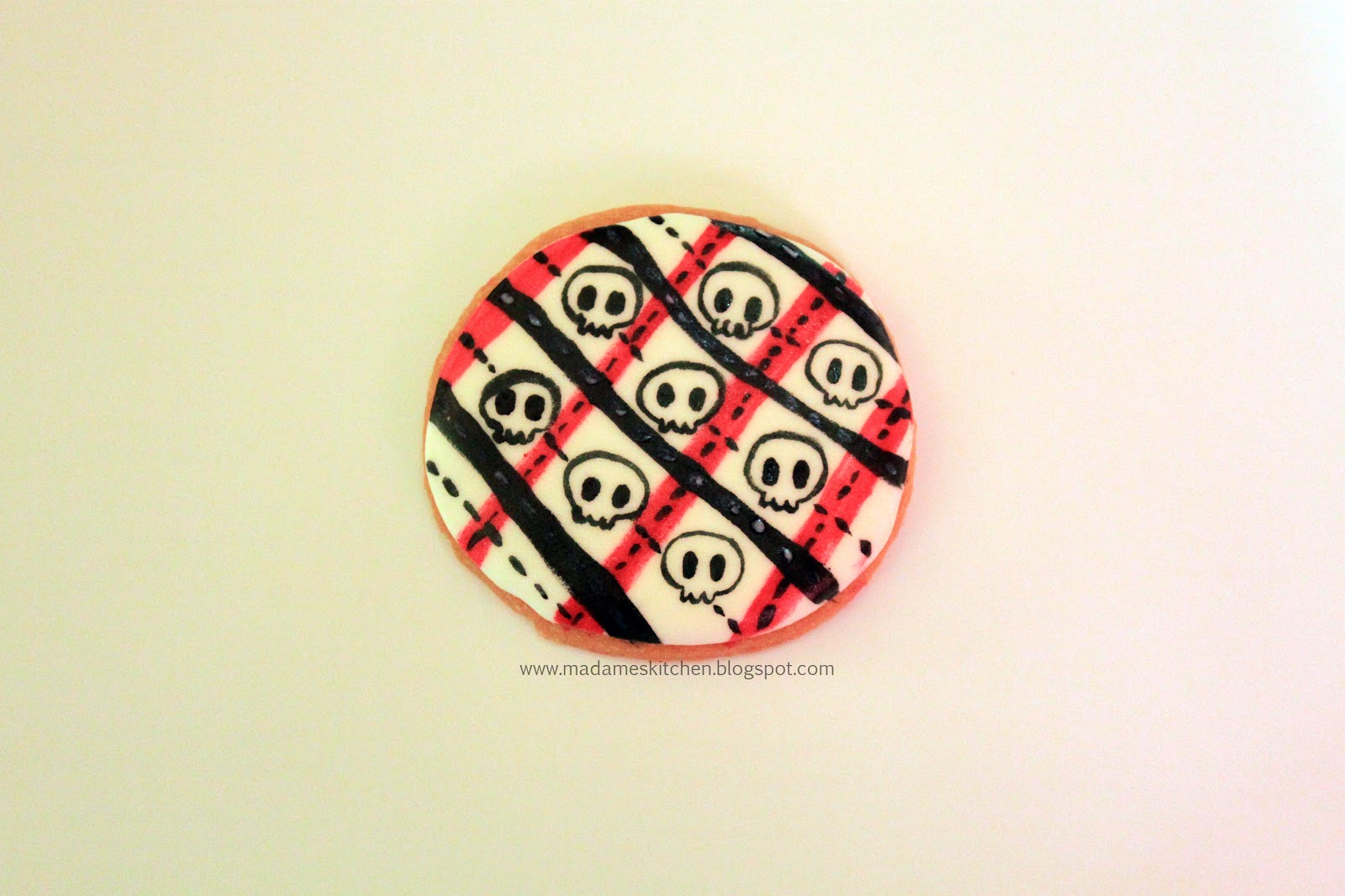 Cookies with Emo Gothic Dark Halloweenie Designs