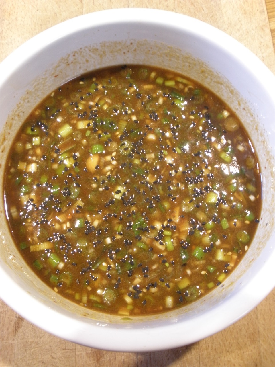 the half cut cook: All in One Sauce