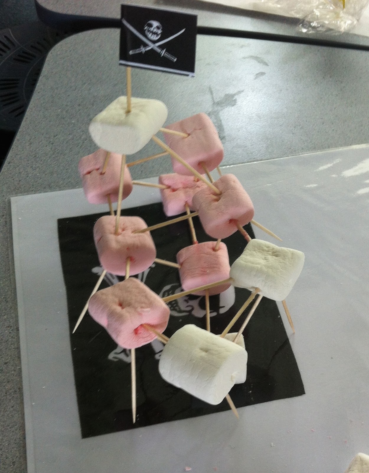 MATHS LIKE A PIRATE: Pirate Challenge 3: Create a Marshmallow Tower #mlap14