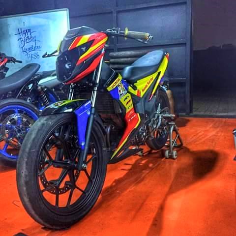 Modifikasi Sonic - Modifikasi Honda Sonic 150R||#4 - YouTube ...