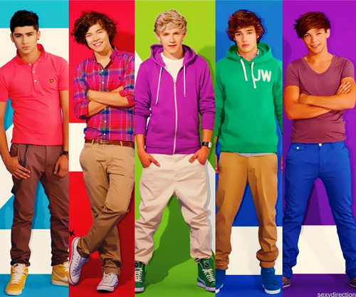 The Colorful White: Colorful "One Direction"