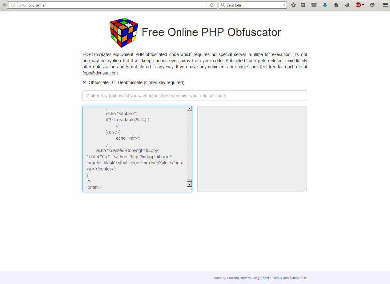 Cara Encode / Encrypt Shell Backdoor | Tempat Belajar Deface