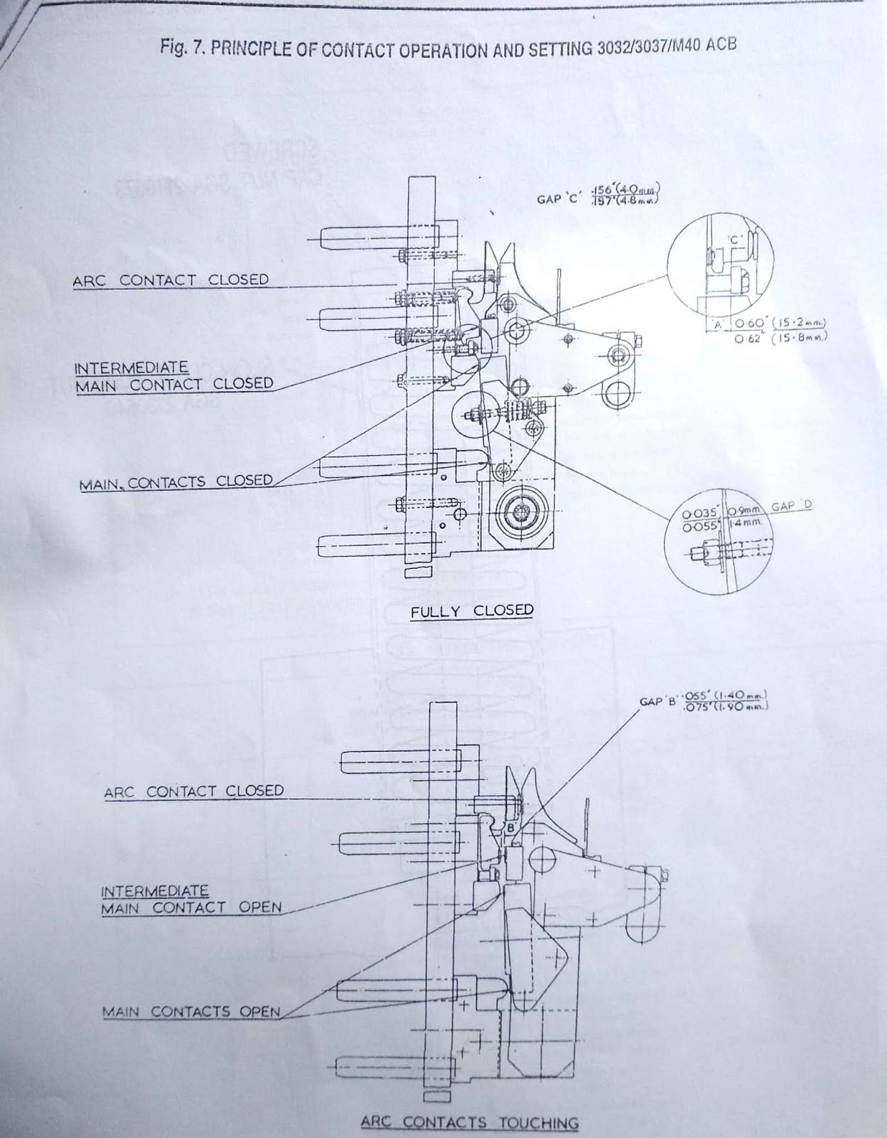 ENGLISH ELECTRIC / GE AIR CIRCUIT BREAKER(ACB) TESTING MANUAL