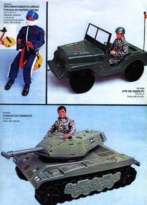 BONECO FALCON DA ESTRELA: CATALOGO AS AVENTURAS DE FALCON 1978