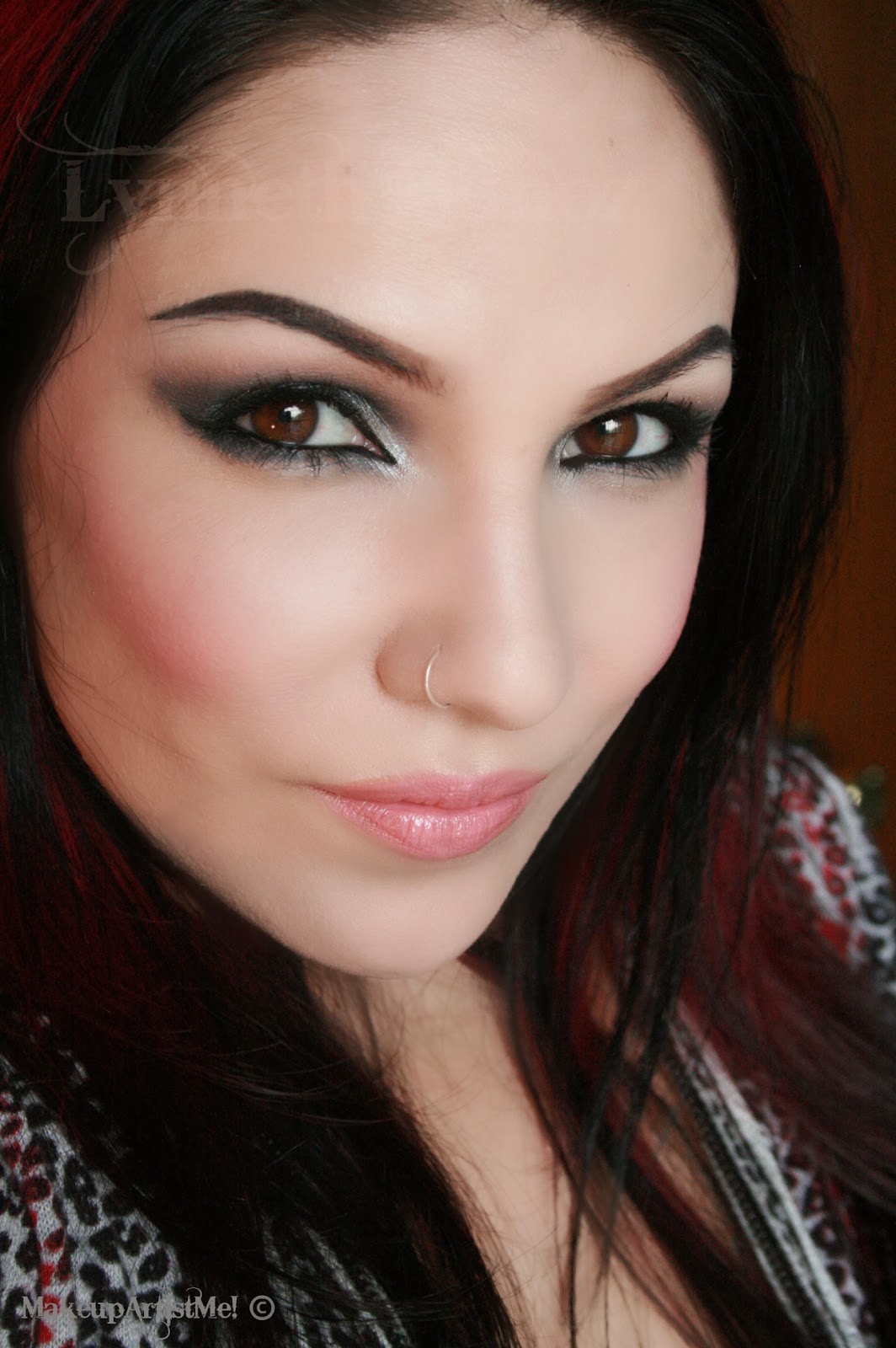 Gray Fall Sky - Makeup Tutorial 2013 Fall makeup trend.