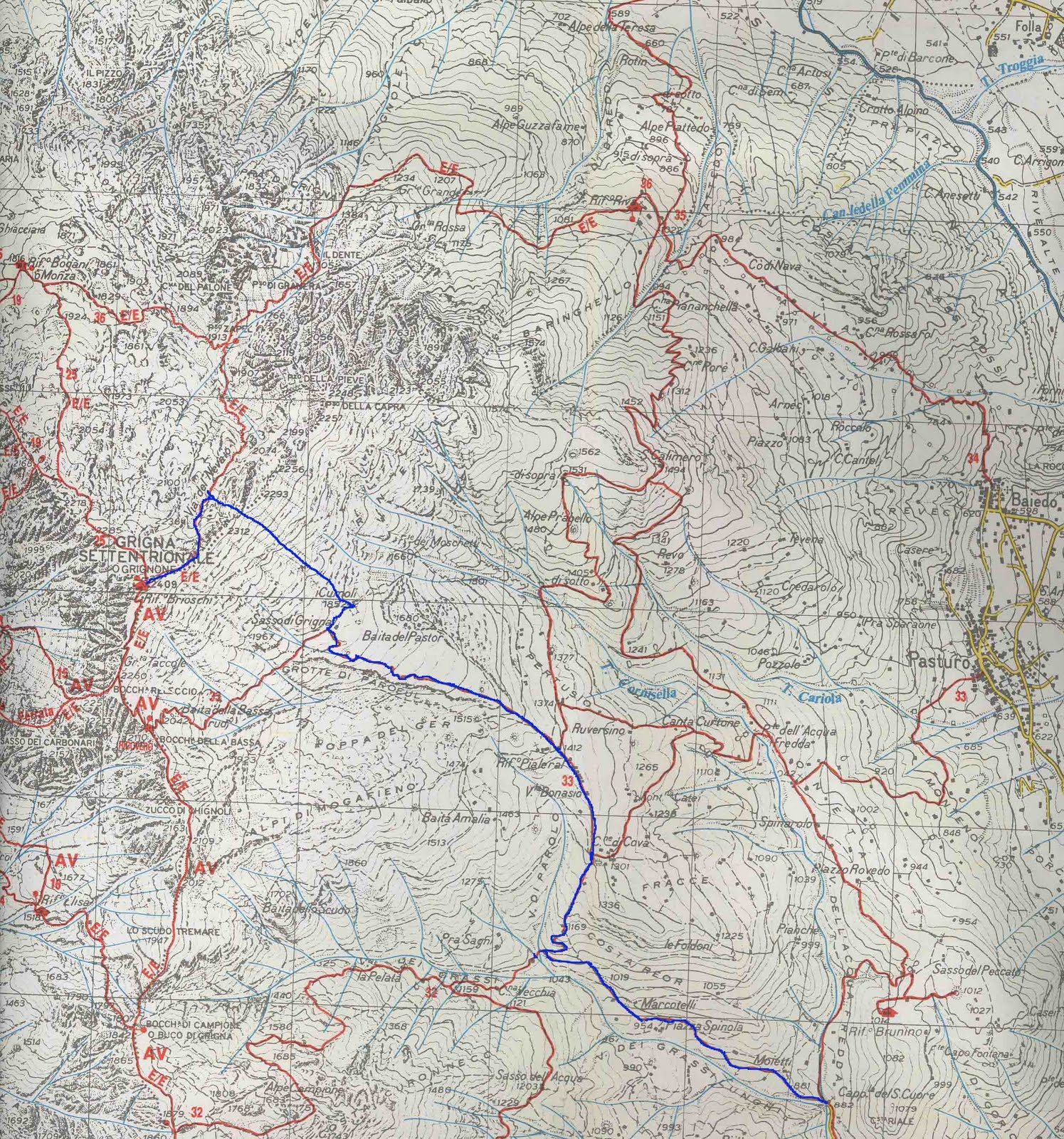 Quelli che...la montagna: Grigna settentrionale, ultima neve di Primavera