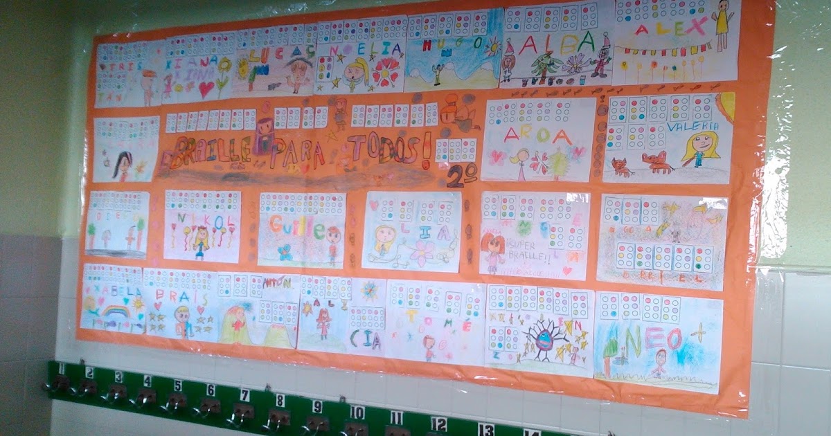 FANTASIACÍES : MURAL "BRAILLE CON CORES"