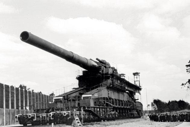 GUSTAV GUN : Senjata Terbesar di Dunia Yang Pernah Dimiliki Nazi ...