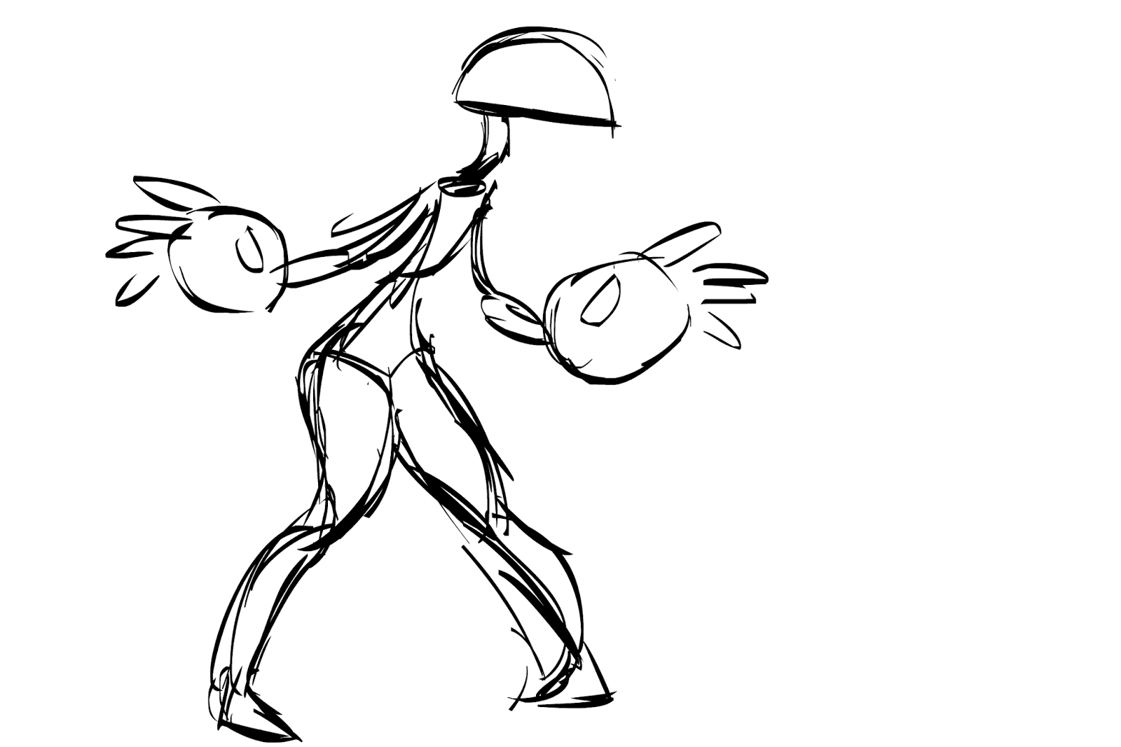 Lea Dambeck DDM 2015 (Animation College): Stance Tests and Rough Stance ...