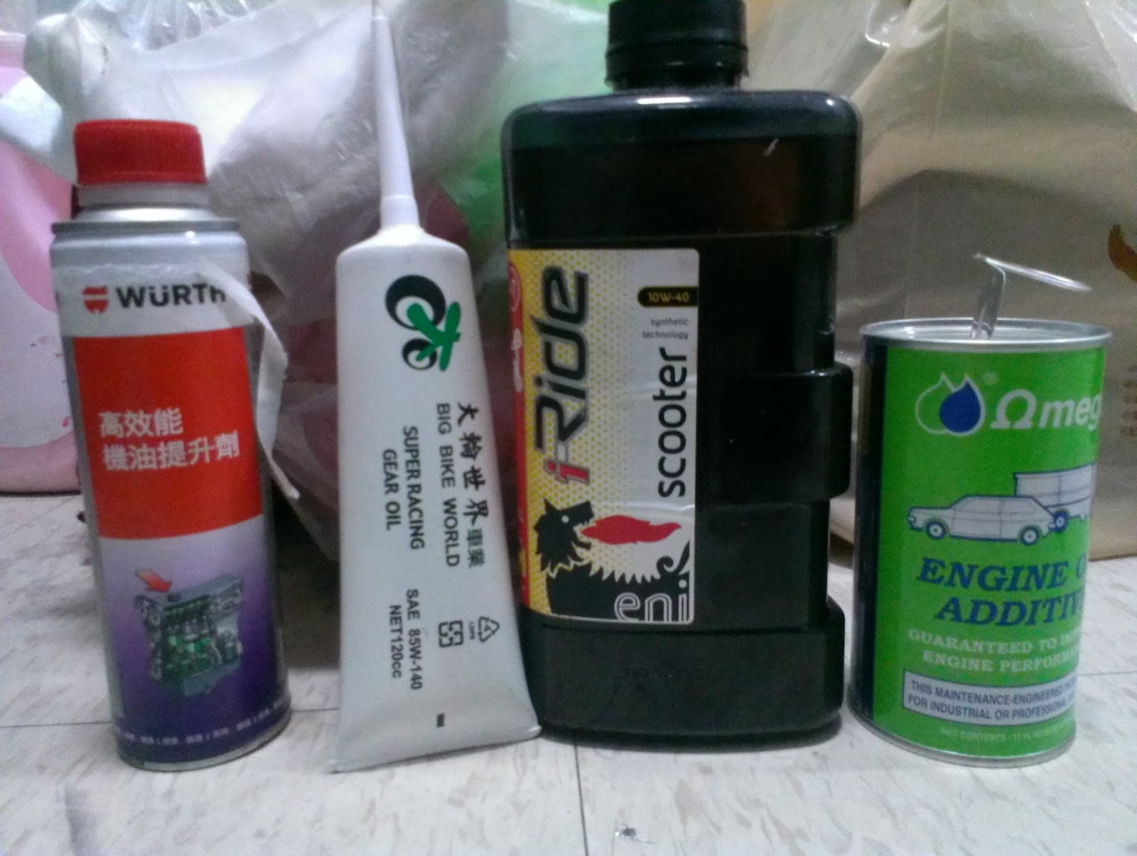 [DIY]omega 909 超級機油添加劑Omega 909 Ultimate Engine Oil Additive