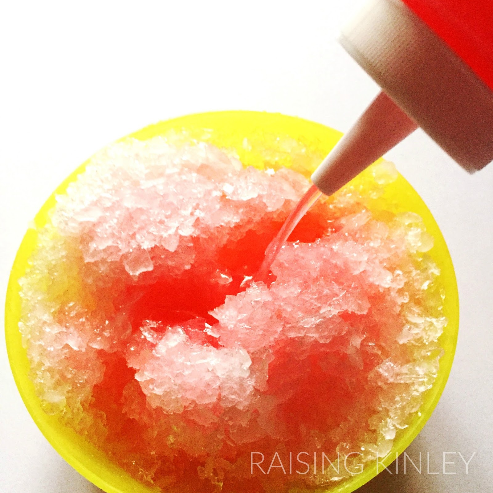 TOP SECRET SNOW CONE SYRUP | Raising Kinley