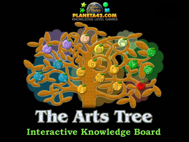 Electronic Game School: The Arts Tree Game