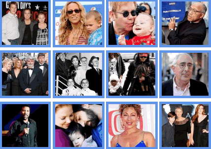 Top World News: Famous adoptions