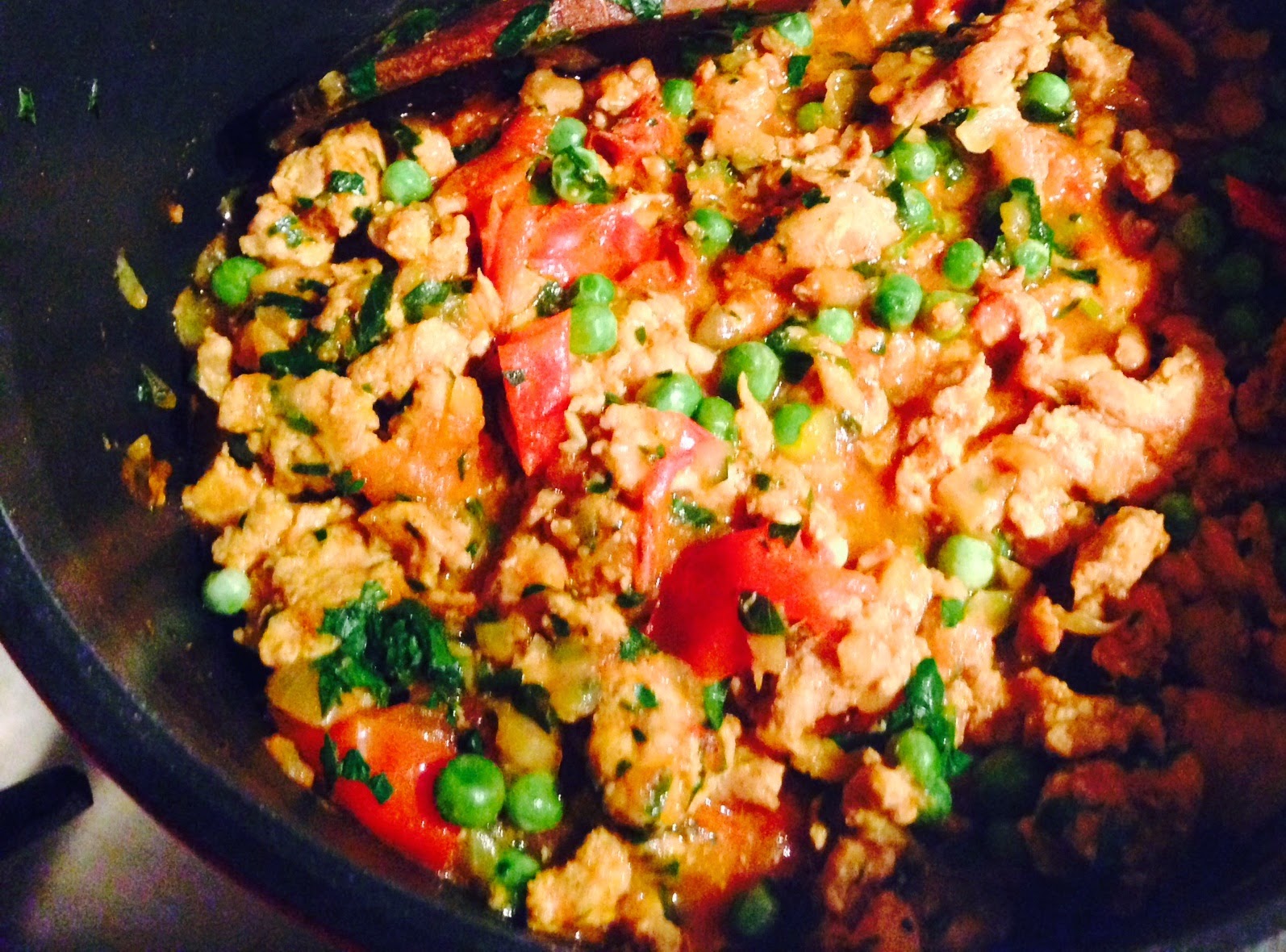 Turkey Keema – busy wife’s lazy week night escape - Arctic Cloudberry