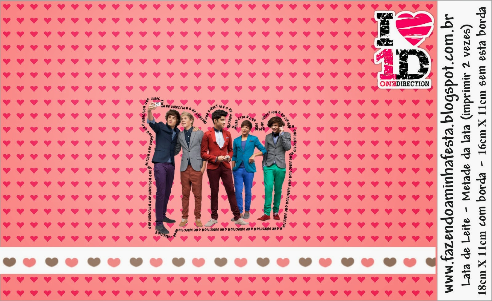 One Direction Free Printable Candy Bar Labels. - Oh My Fiesta! in english