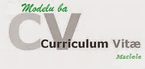 Curriculum Vitae (CV) Versaun Tetun | Siensia no Esperiensia Harii ...